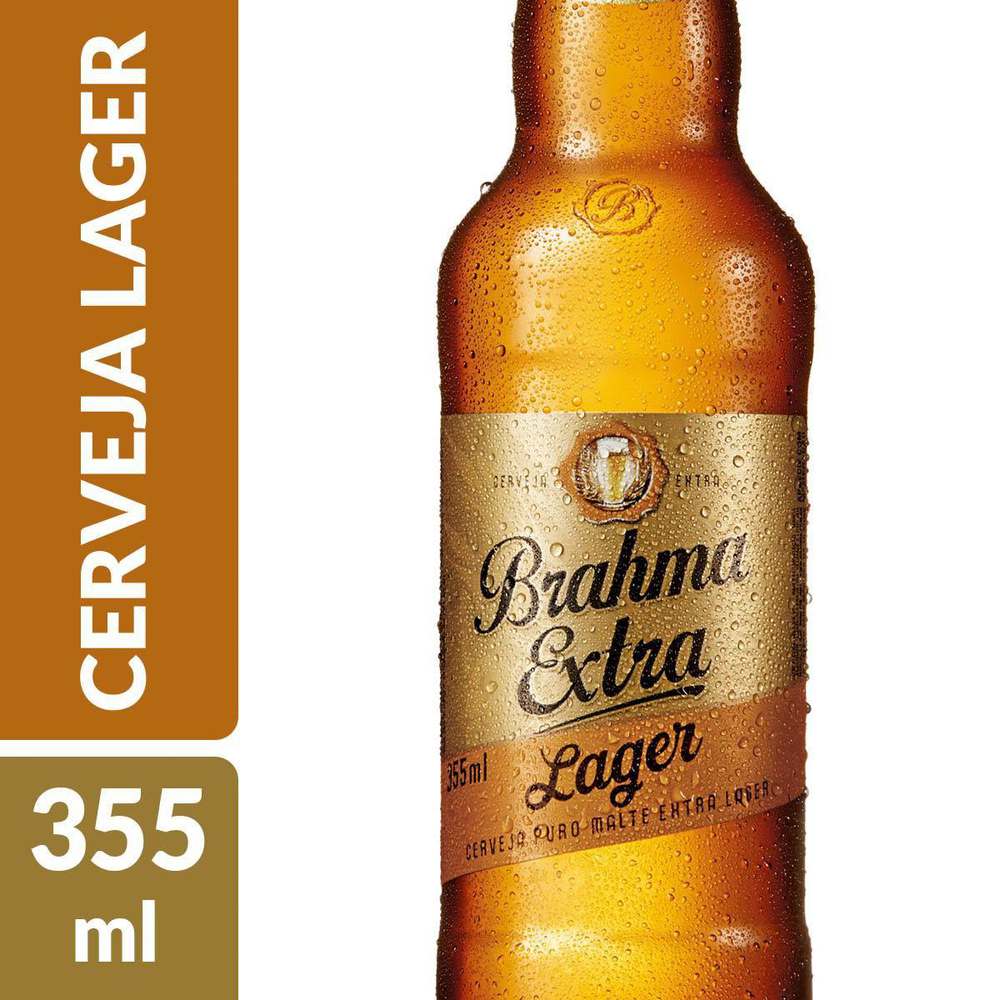 Cerveja Brahma Extra Lager Puro Malte 355ml Long Neck - Zona Sul