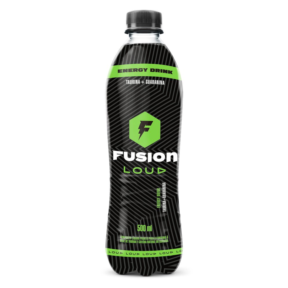 Energético Fusion Loud Garrafa 500ml
