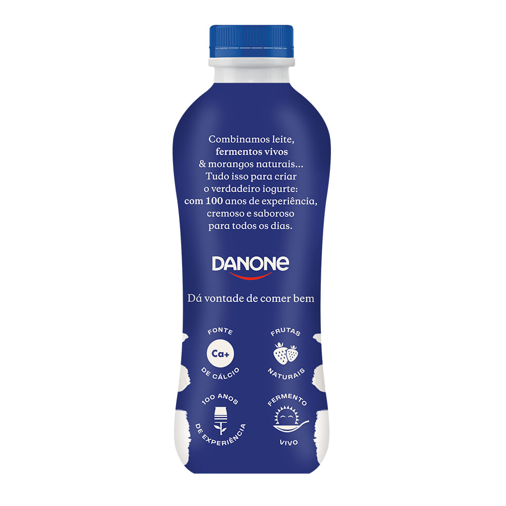 Iogurte Danone Morango 900g - Zona Sul