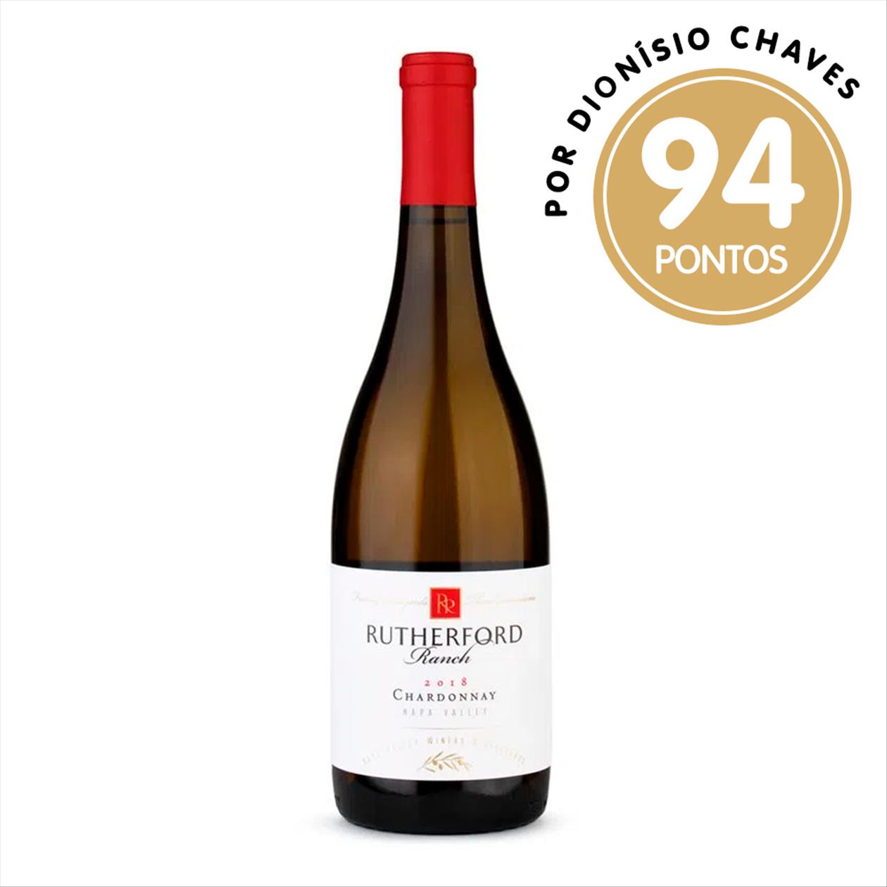 Vinho Branco Californiano Rutherford Ranch Chardonnay Garrafa 750mL ...
