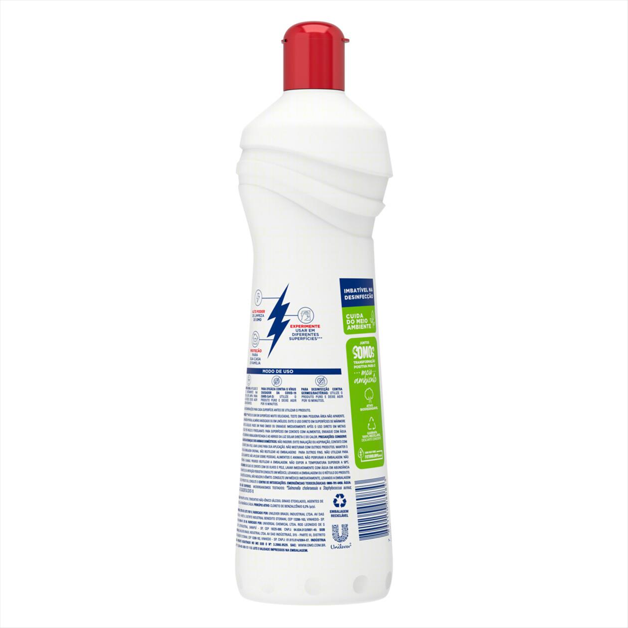 Desinfetante Multiuso Omo Original 500ml - Zona Sul