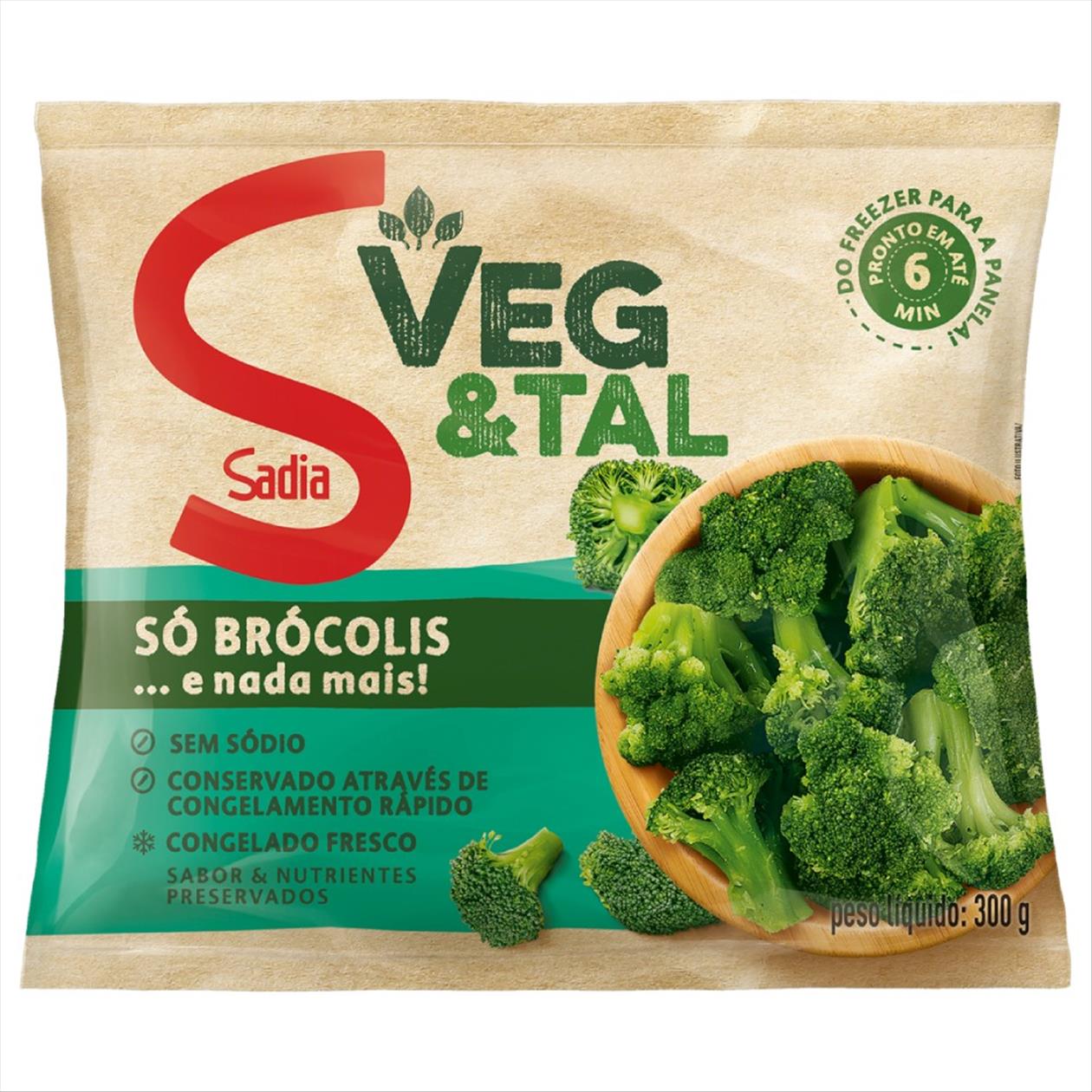 Brócolis Congelado Sadia - Zona Sul