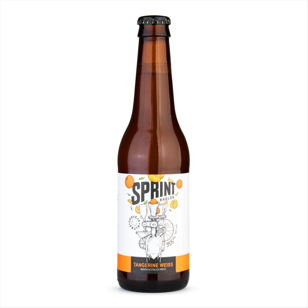 Cerveja Brasileira Sprint Radler Tangerine Weiss Lager Long Neck 355ml ...