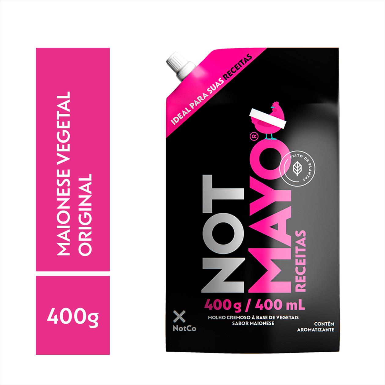 Maionese Not Mayo Receitas Original 400g - Zona Sul