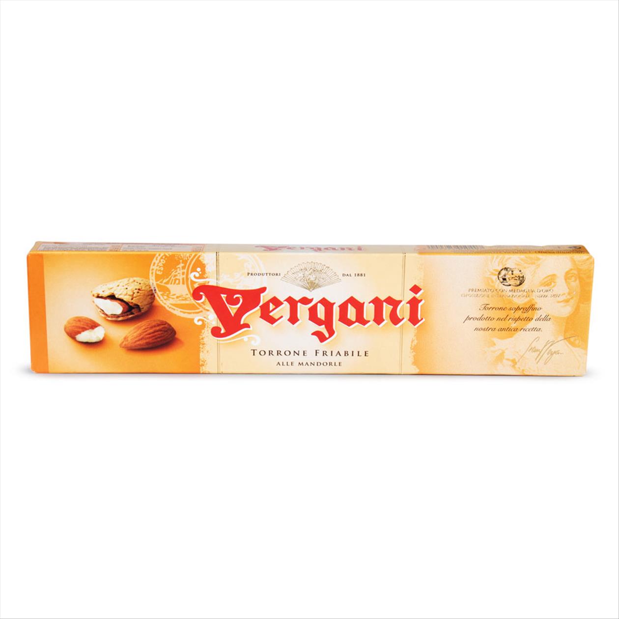 Torrone Friabile com Amêndoas Italiano Vergani 75g - Zona Sul