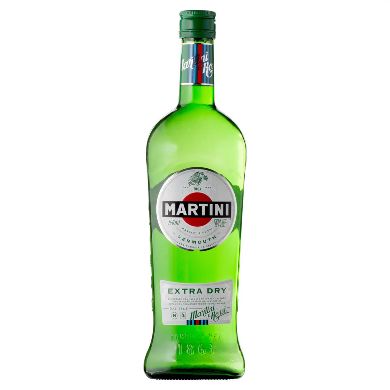 Martini Extra Dry Garrafa 750ml - Zona Sul