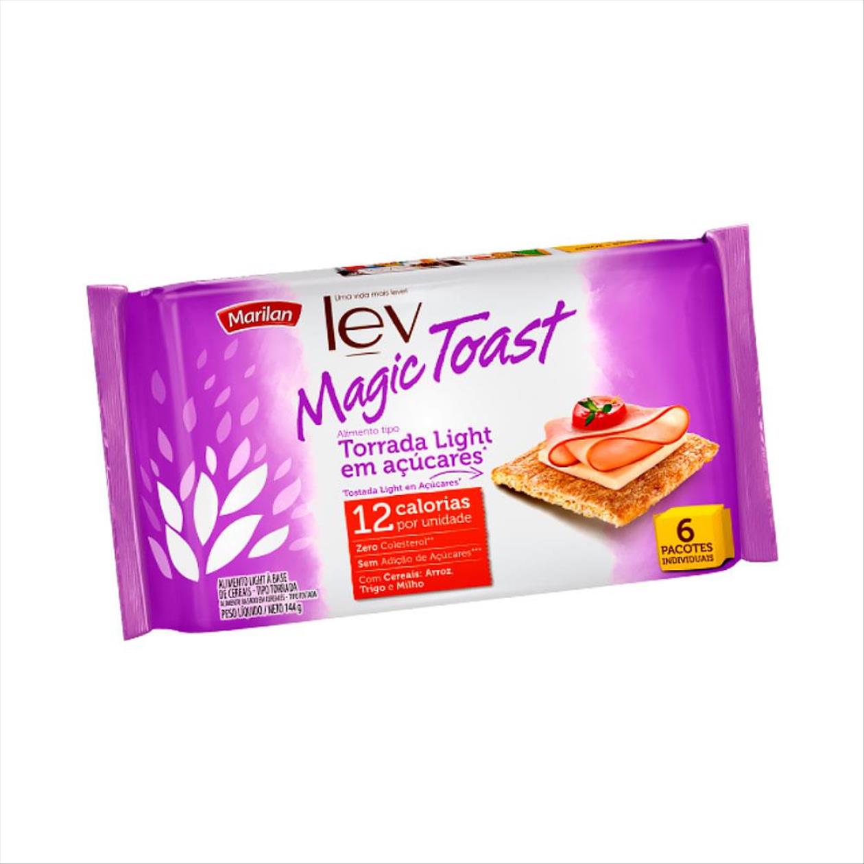 Torradas Light Marilan Magic Toast Multipack com 6 Pacotes 144g - Zona Sul