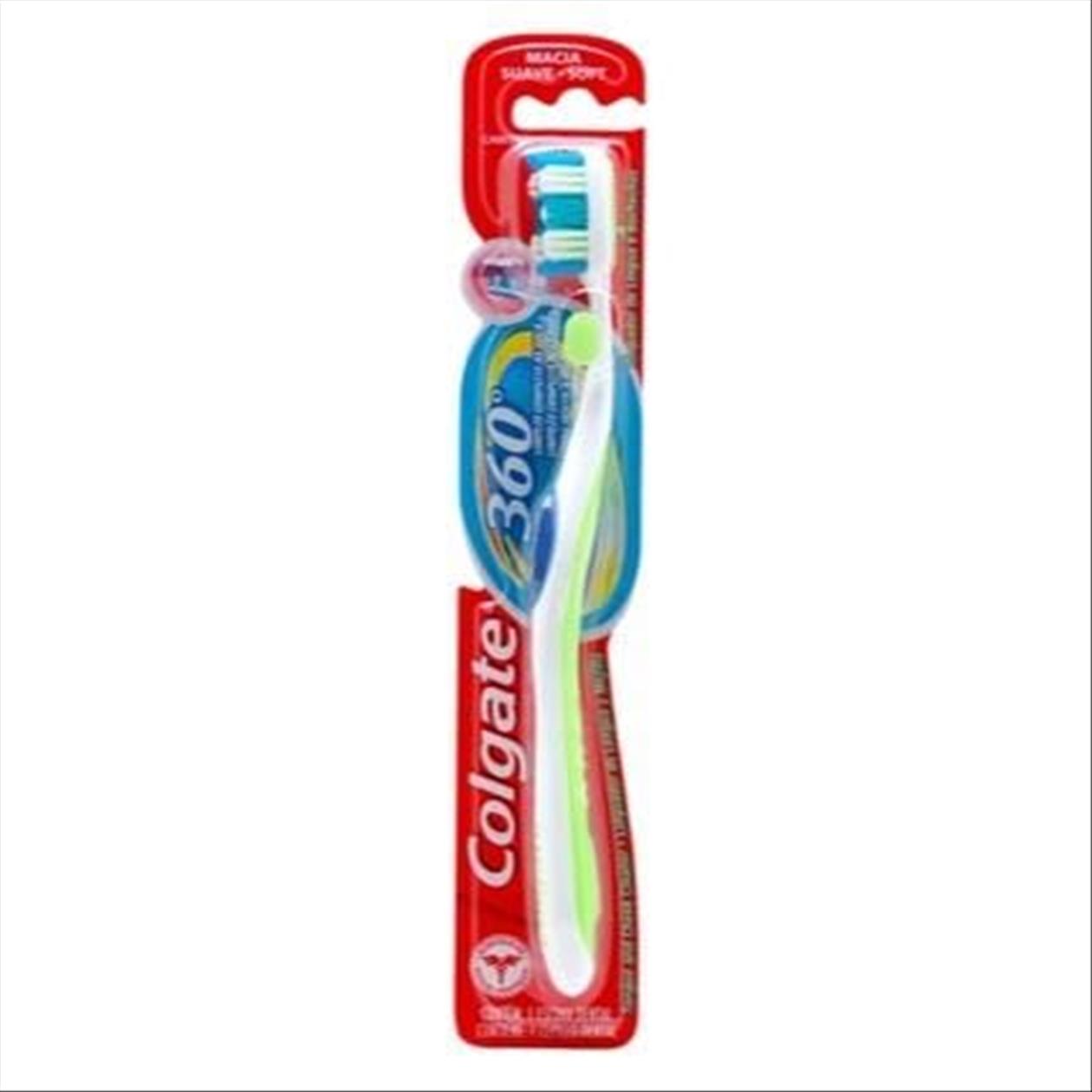 Escova Dental Colgate 360º Sensitive Macia Cabeça Compacta - Zona Sul
