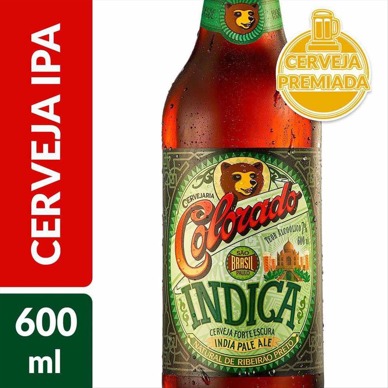 Cerveja Brasileira Colorado Indica Pale Ale American IPA com Rapadura ...
