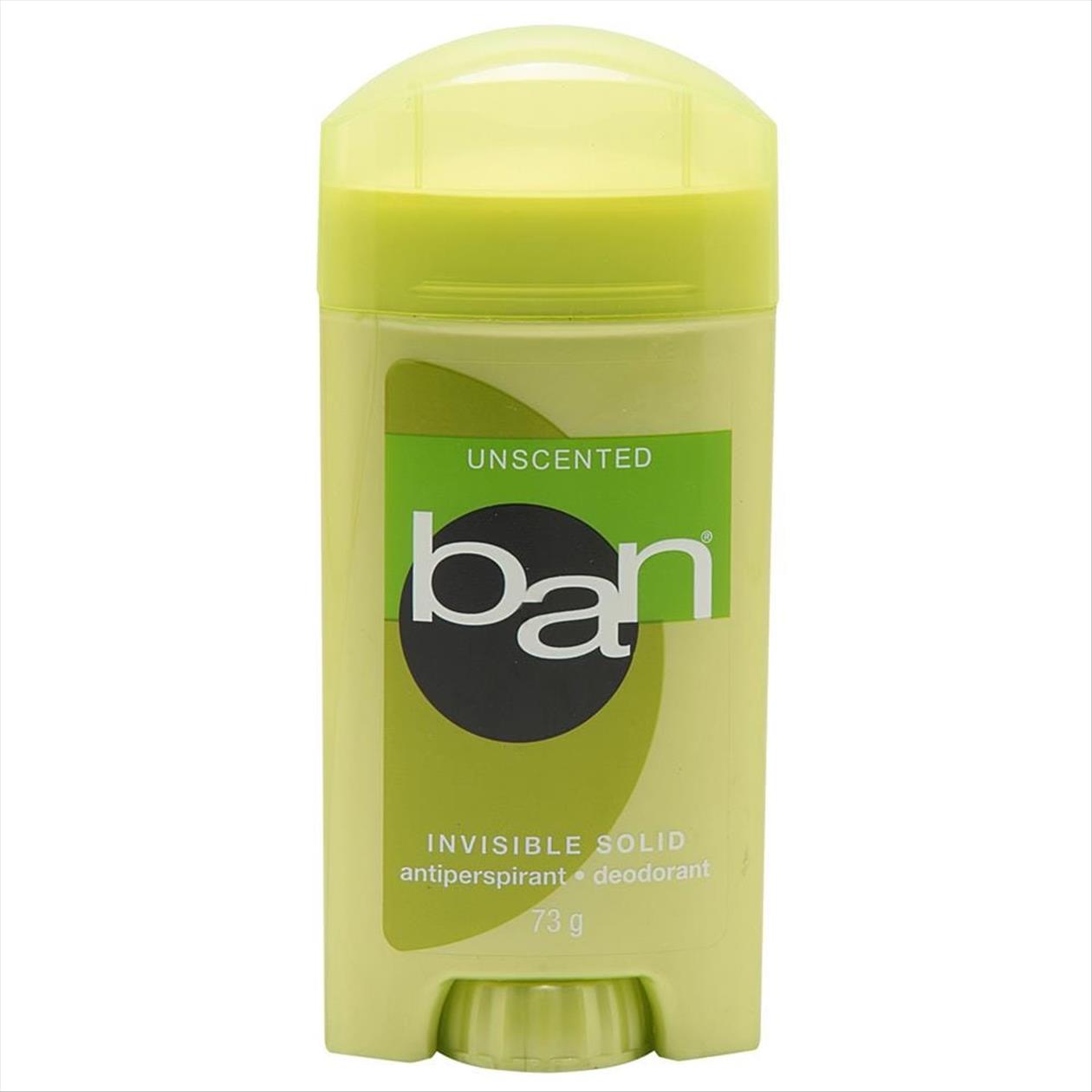 Desodorante Sólido Ban Unscented Stick 73g - Zona Sul
