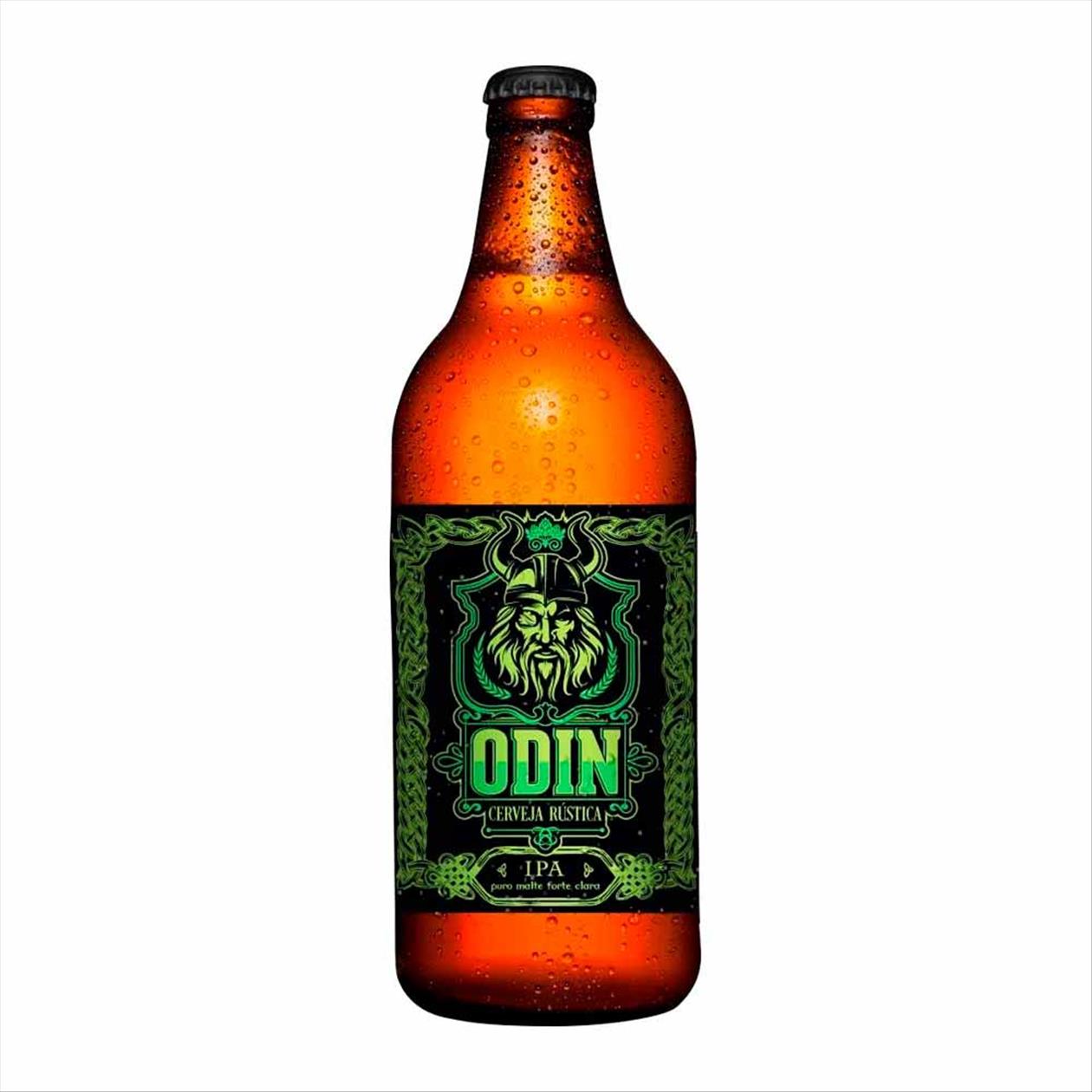 CERVEJA ODIN AMERICAN IPA GARRAFA 600ML - Zona Sul