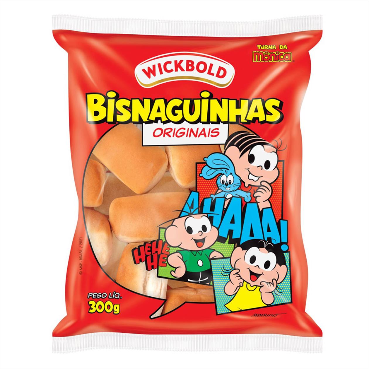 Bisnaguinhas Wickbold Turma Da Nutrição Pacote 300 G - Zona Sul