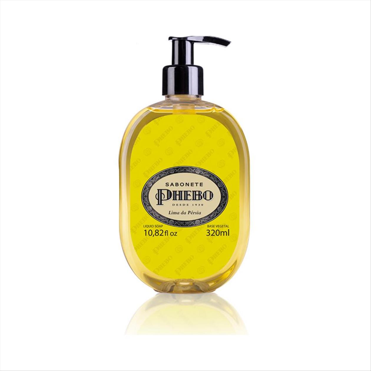 Sabonete Líquido Vegetal Glicerinado Phebo Lima Da Pérsia Pump 320 ...