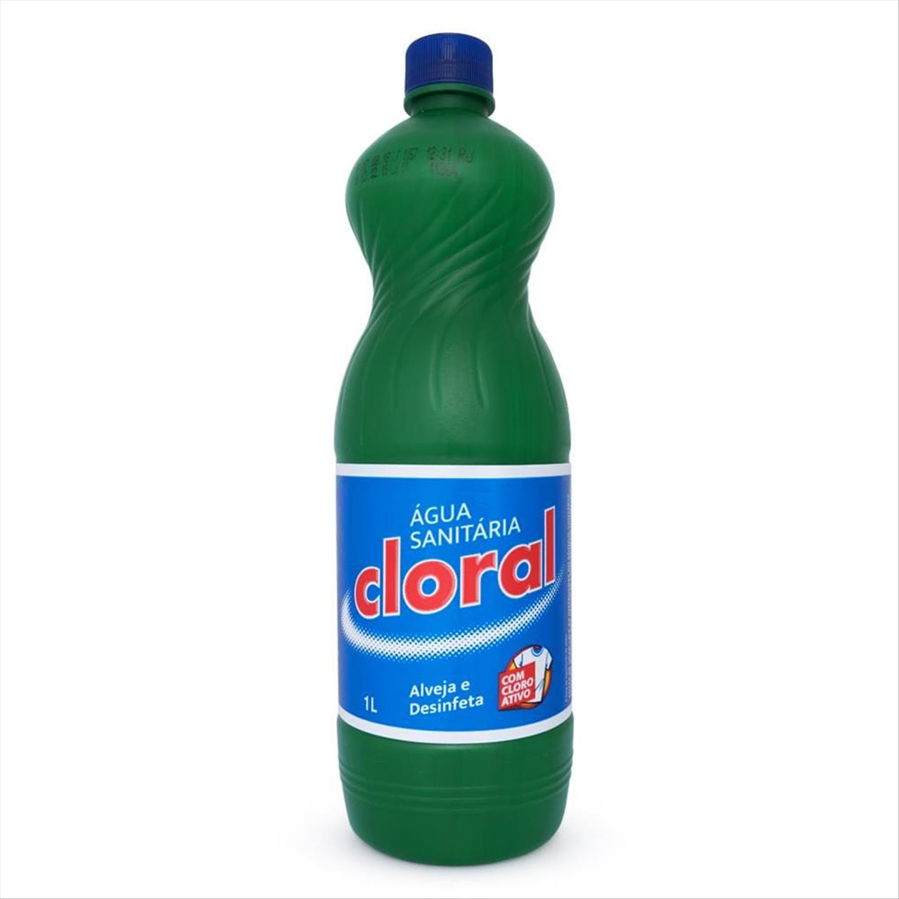 Água Sanitária Cloral 1 L - Zona Sul
