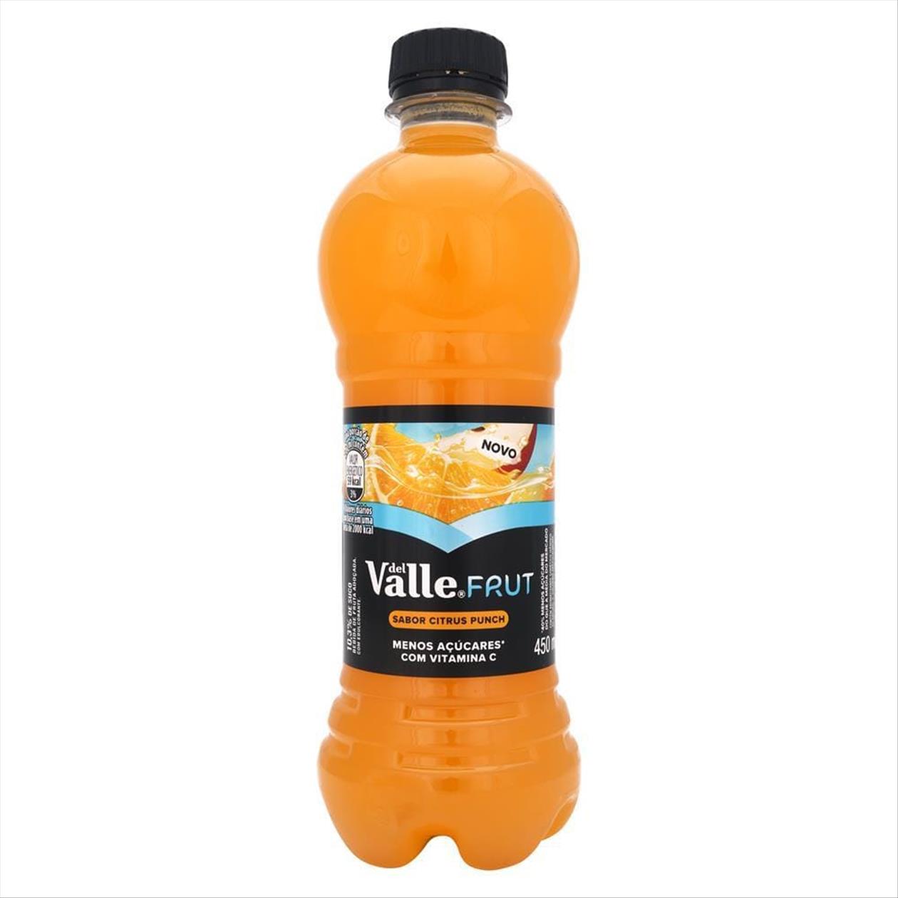 Bebida de Fruta Del Valle Frut Citrus Punch PET 450ml - Zona Sul