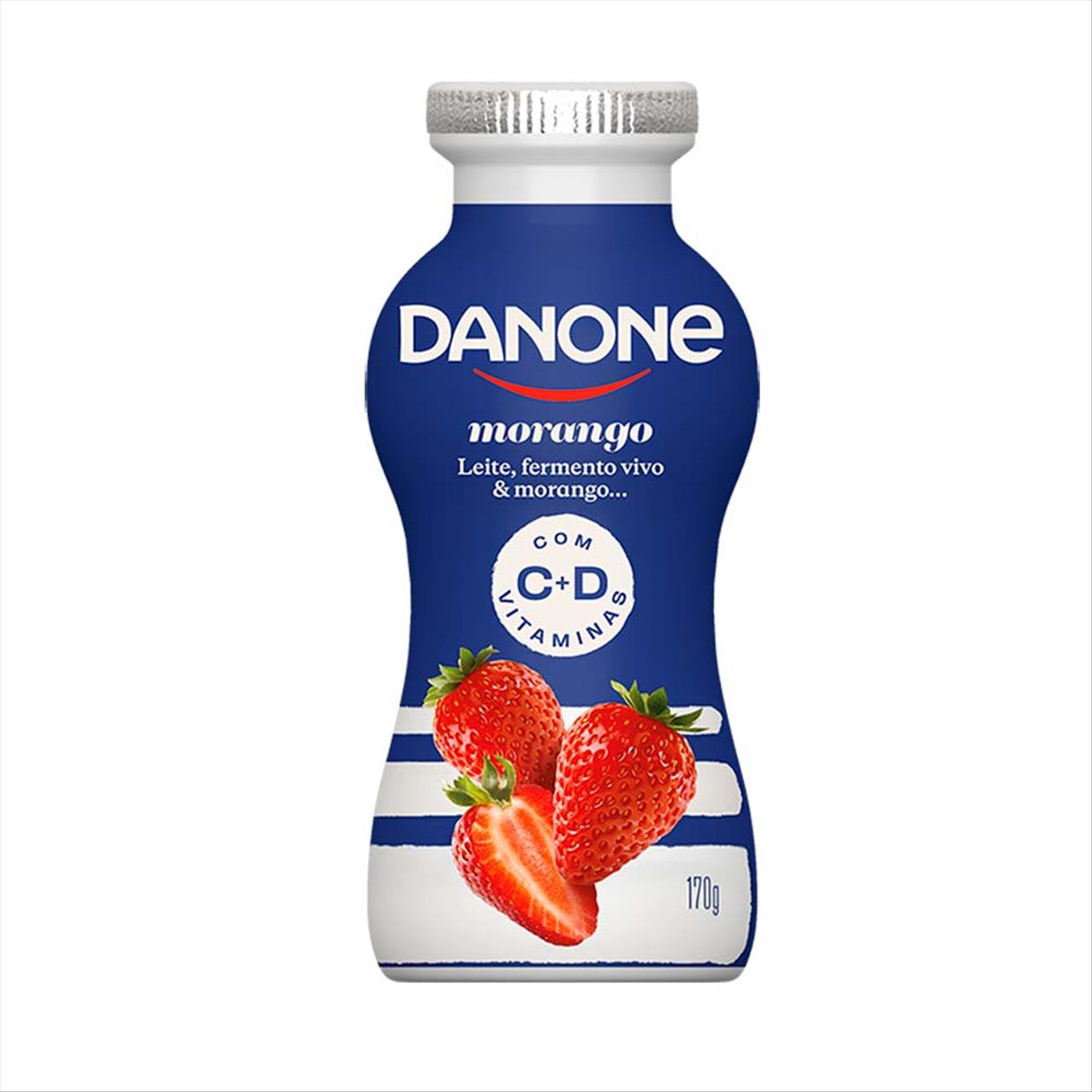 Iogurte Danone Morango 170g - Zona Sul