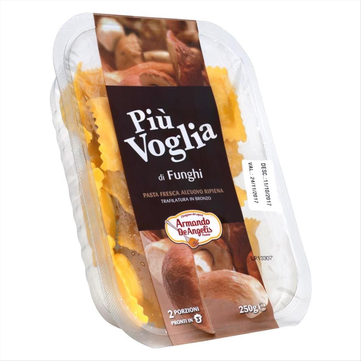 Ravioli Armando De Angelis Recheado Com Cogumelo 250g - Zona Sul