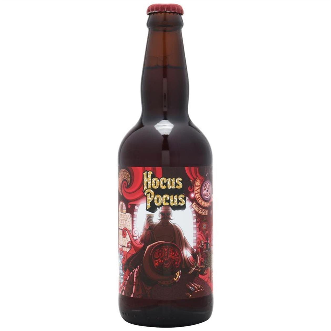 Cerveja Brasileira Hocus Pocus Coffee Hush Amber Ale Garrafa 500ml ...