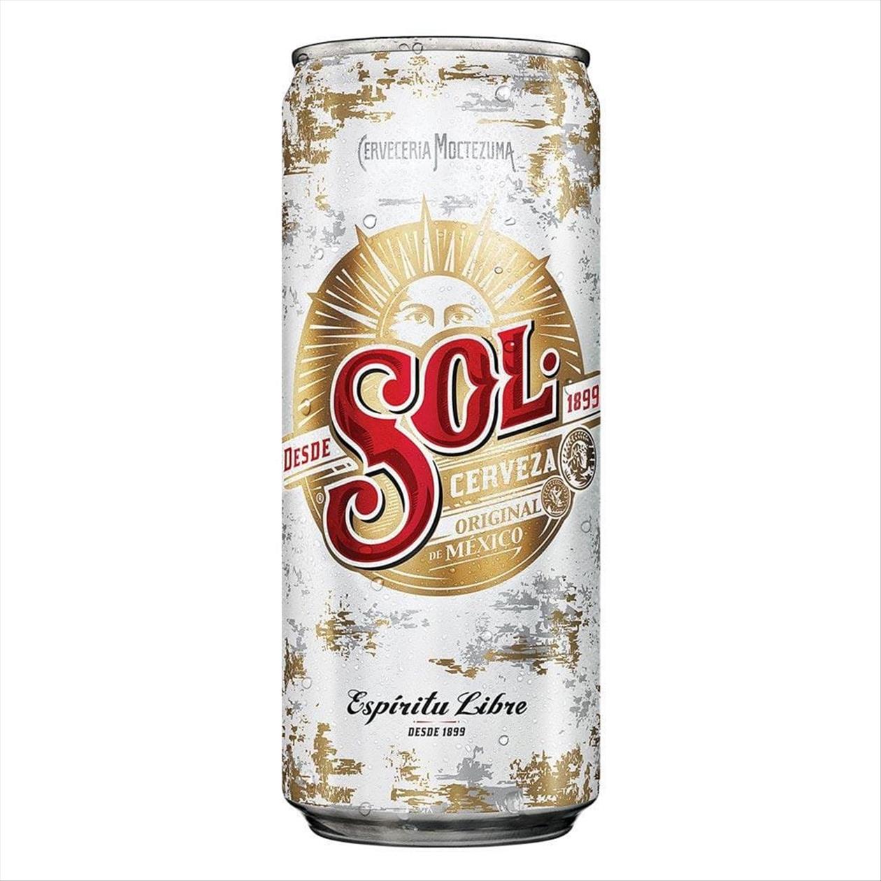 Cerveja Sol Lager Lata 310 mL - Zona Sul