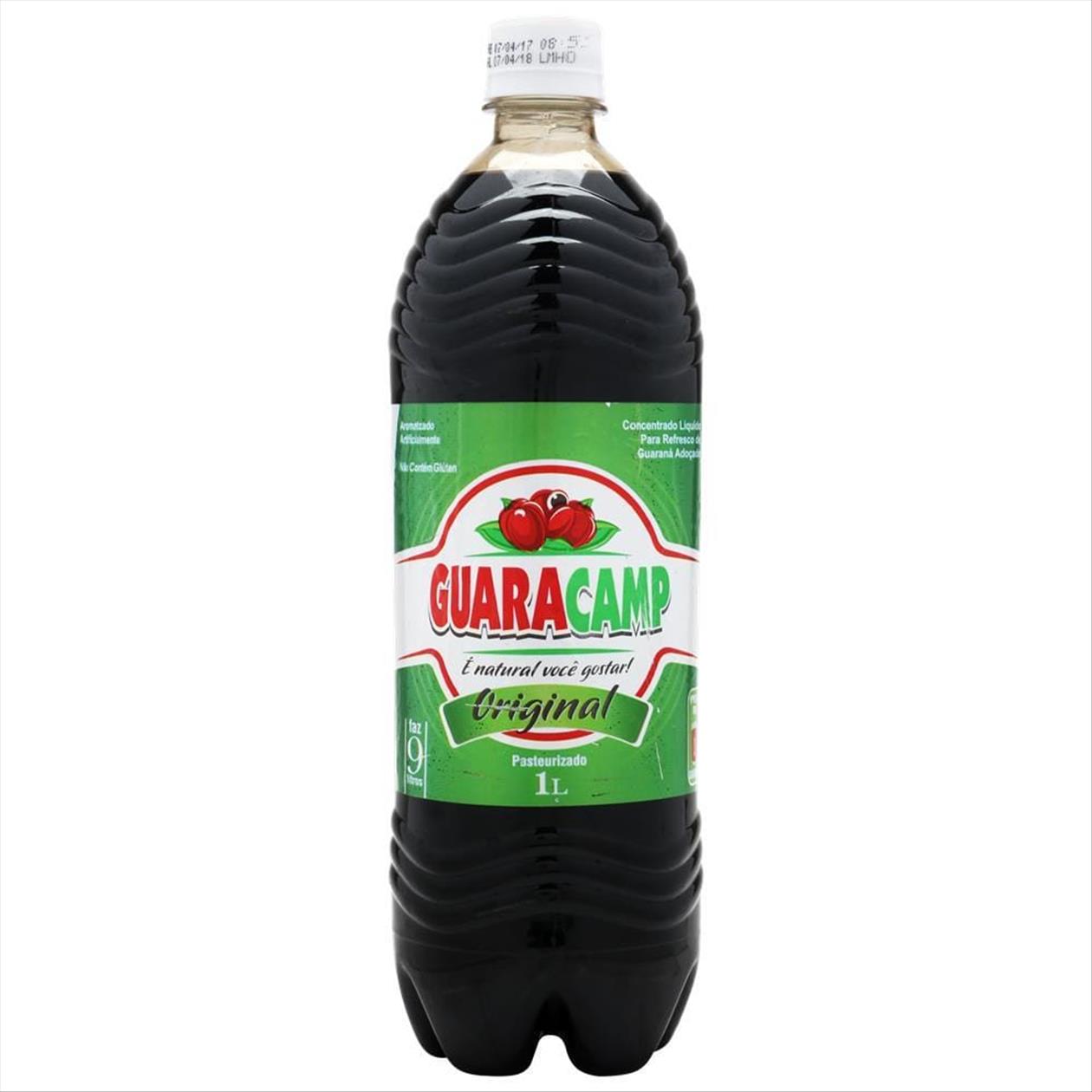 Guaraná Natural Guaracamp Concentrado 1 L - Zona Sul