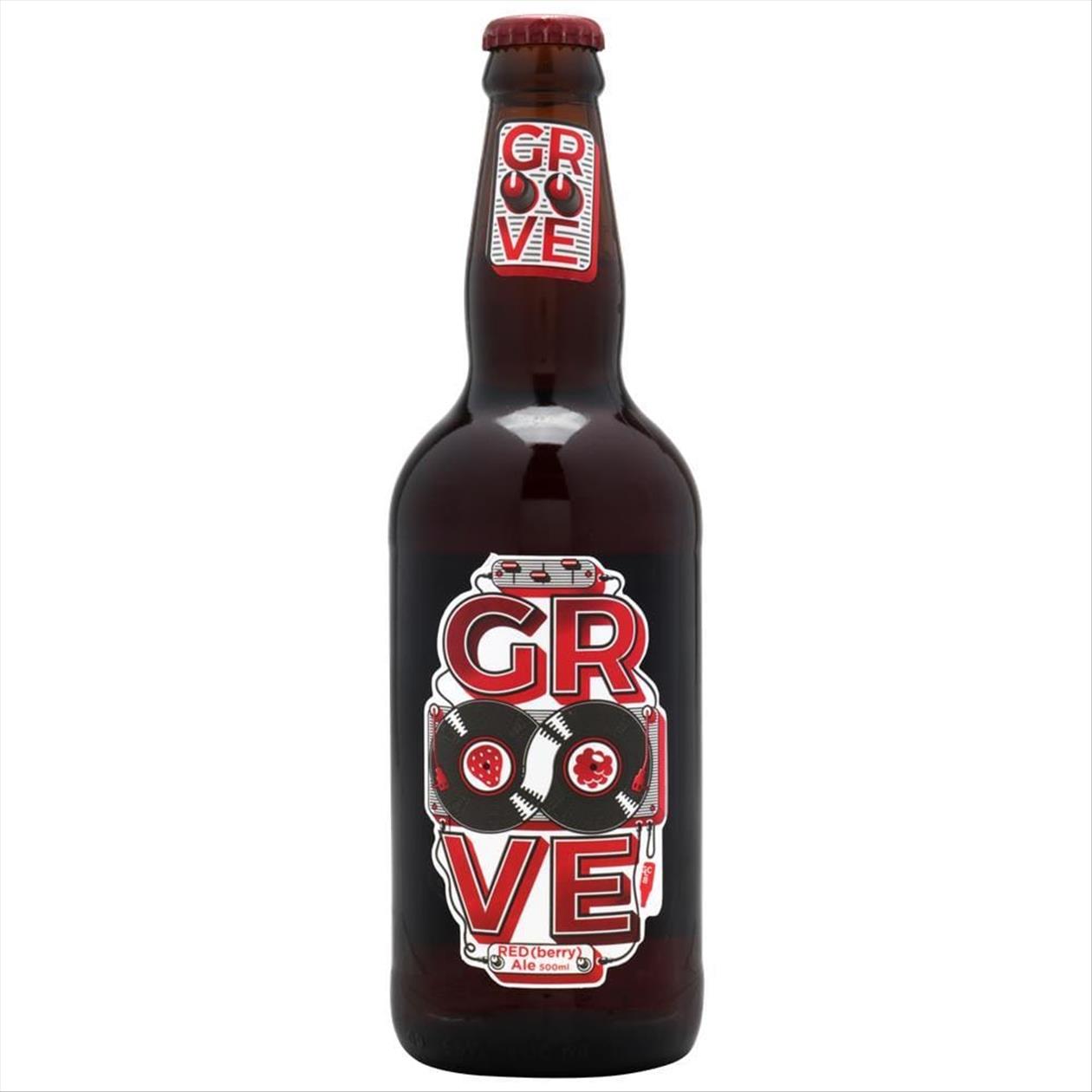 Cerveja Groove Red Ale Garrafa 500ml - Zona Sul