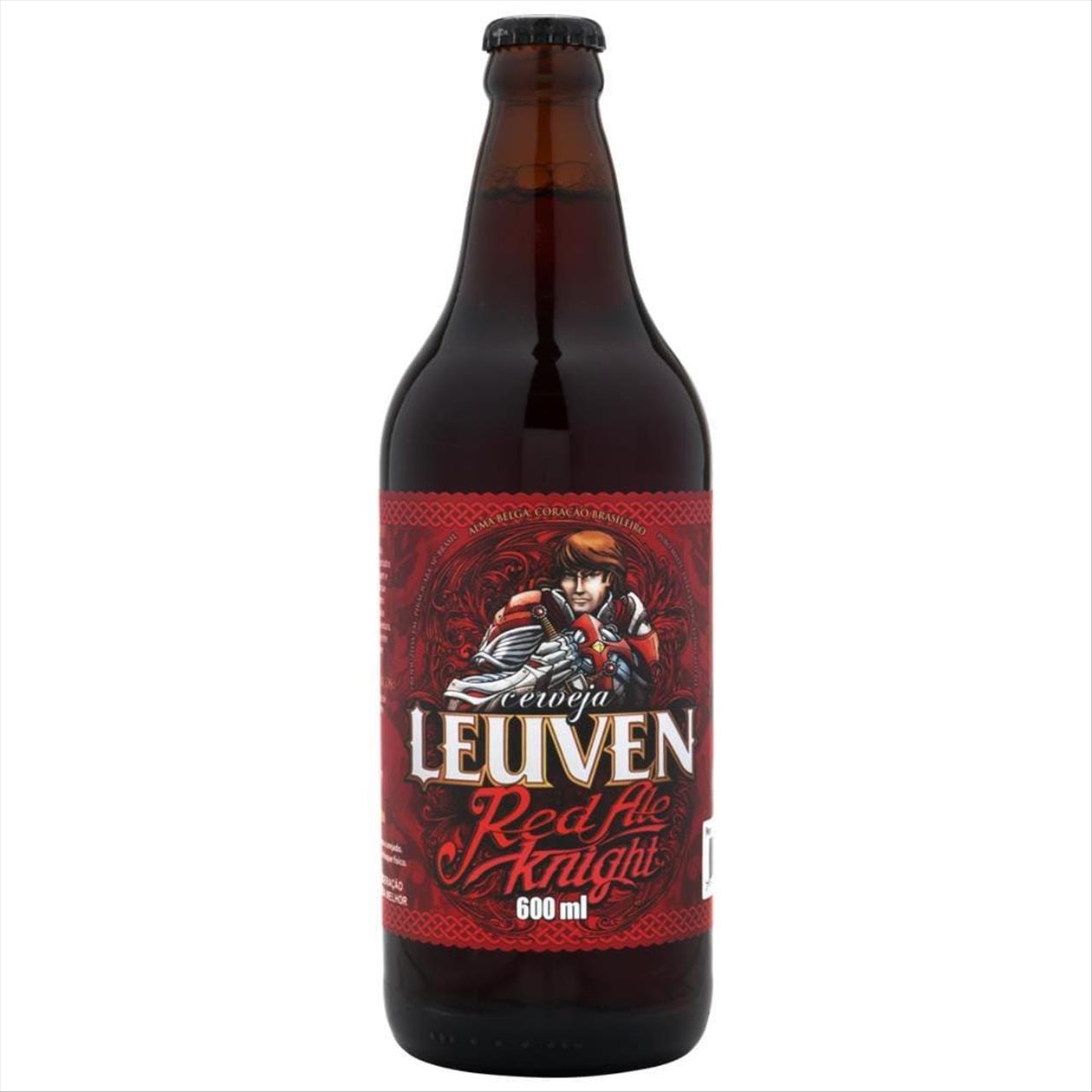 Cerveja Leuven Red Ale Knight Garrafa 600ml - Zona Sul