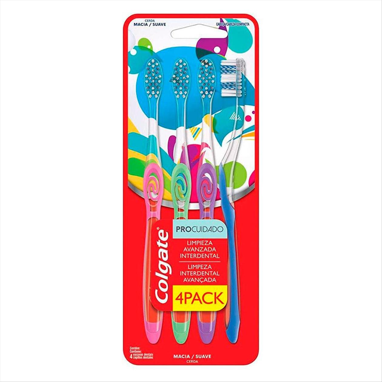 Esc Dental Colgate Pro Cuidado C/4 - Zona Sul