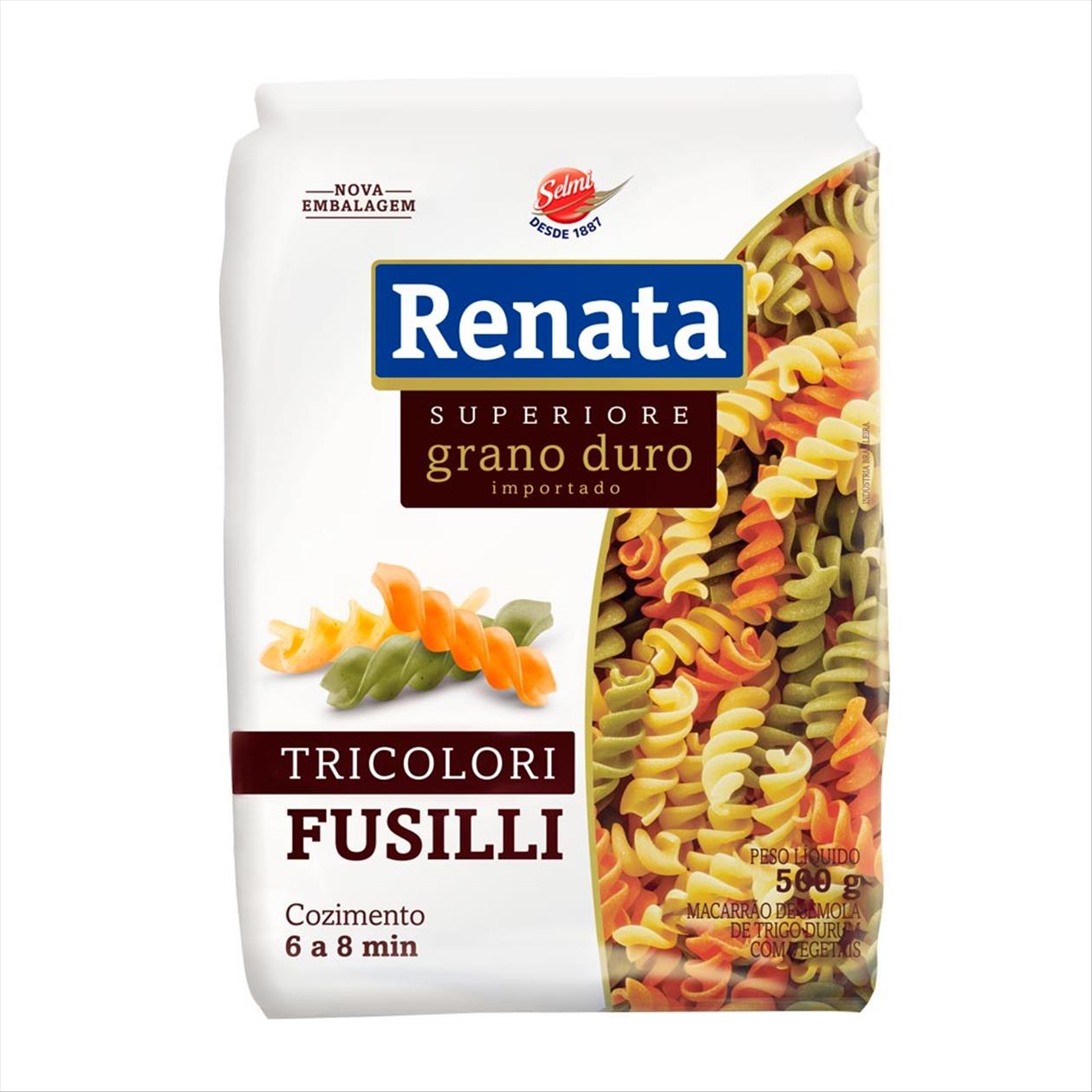 Fusilli Tricolori Renata Superiore 500g - Zona Sul