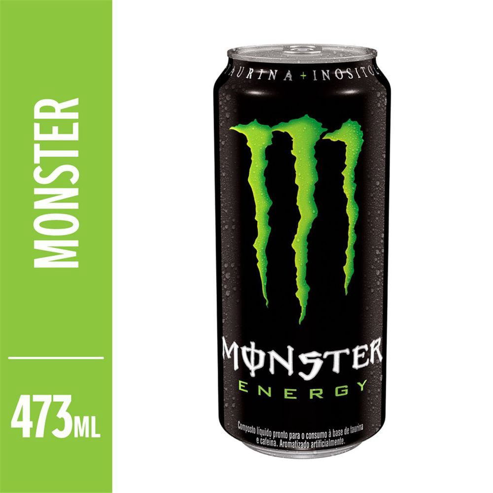 Bebida Energética Monster Energy Lata 473ml - Zona Sul