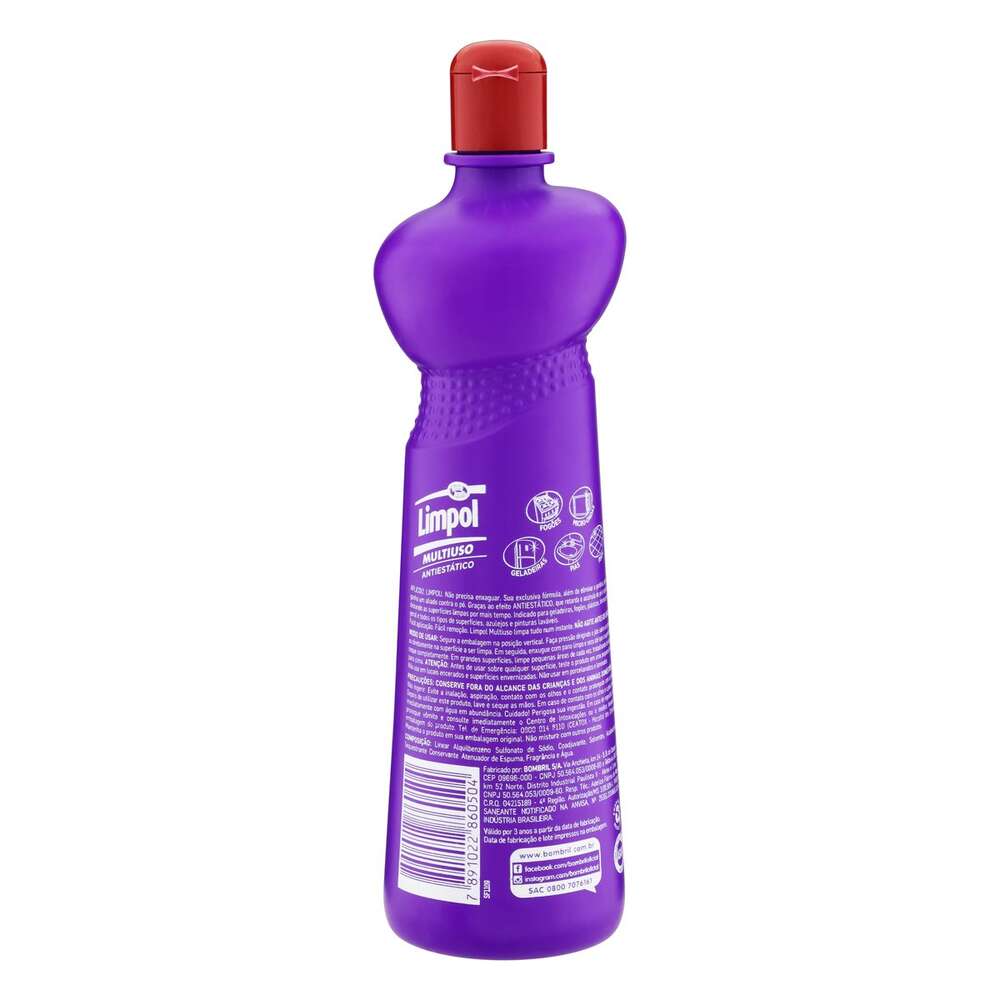 Limpador Multiuso Lavanda Limpol 500ml - Zona Sul