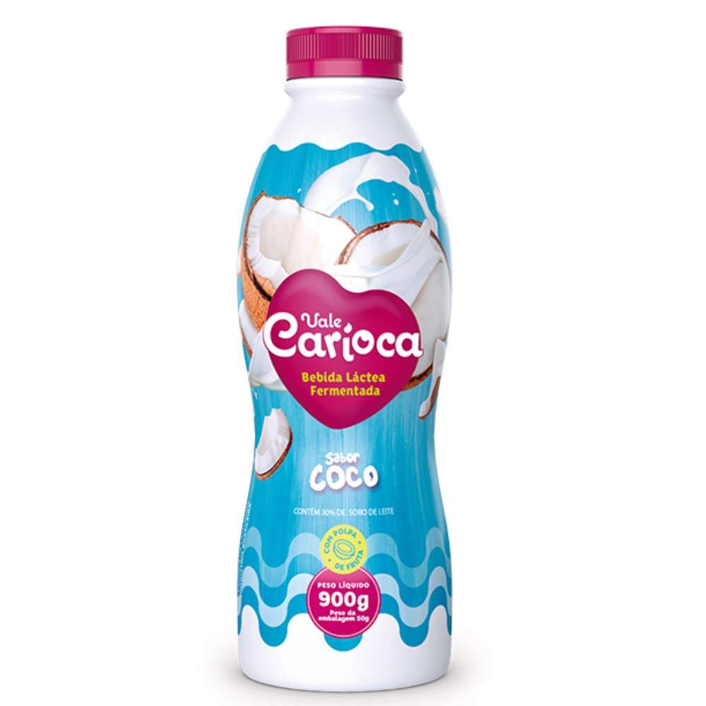 Bebida Láctea Fermentada Coco Vale Carioca 900g - Zona Sul
