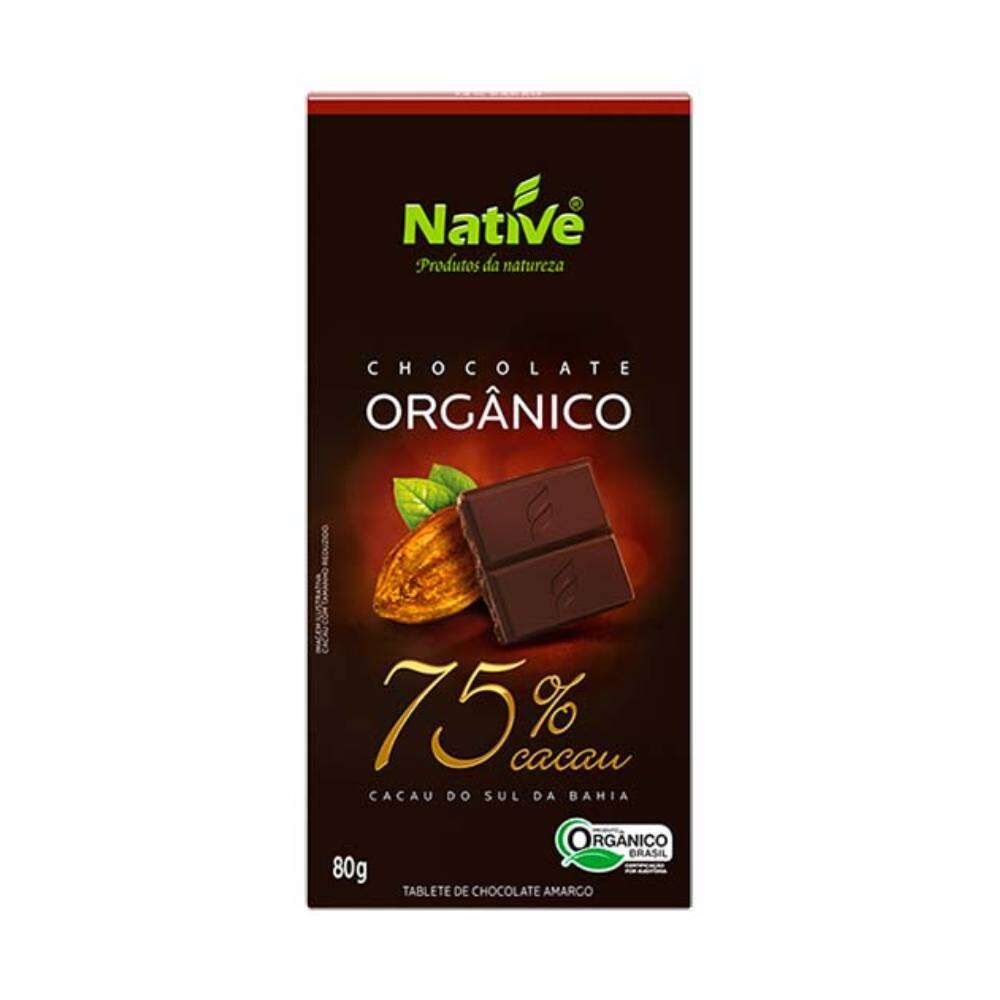 Chocolate Orgânico Native 75% 80g - Zona Sul