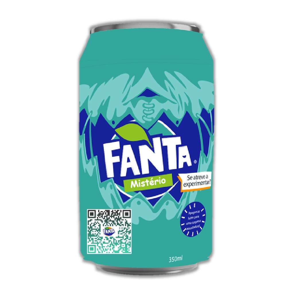Refrigerante Fanta Misterio Blue Mango Lata 350ml - Zona Sul
