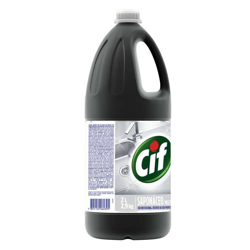 Saponáceo Cremoso Multiuso Cif Pro 2L - Zona Sul