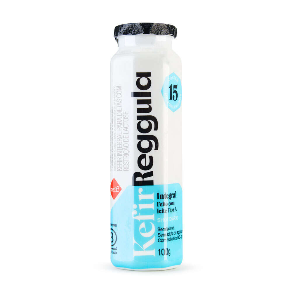 Kefir Integral Sem Açúcar Sem Lactose Keiff 100g - Zona Sul