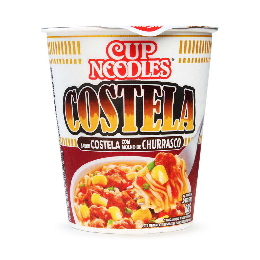 Massa Instantânea Cup Noodles Costela 68g - Zona Sul