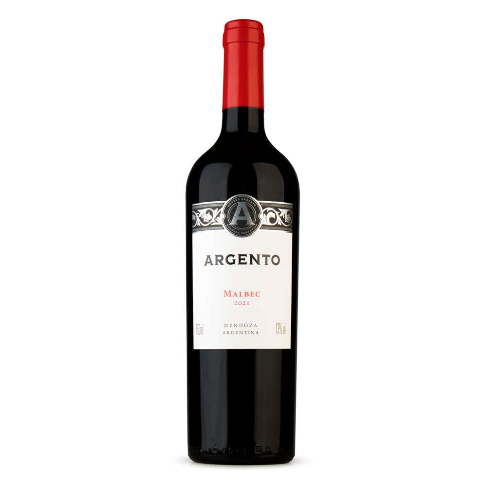 Vinho Tinto Argentino Argento Malbec Garrafa 750ml - Zona Sul