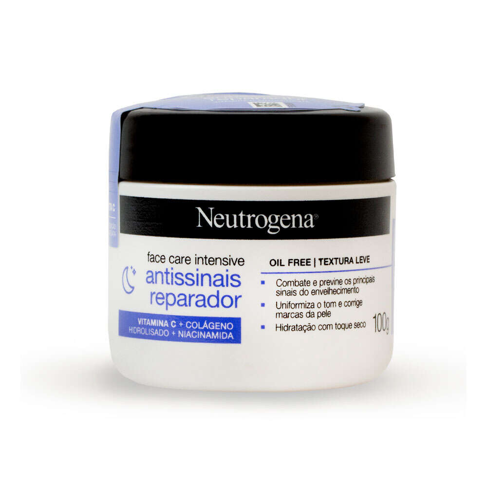 Creme Reparador Antissinais Facial Neutrogena Pote 100g - Zona Sul