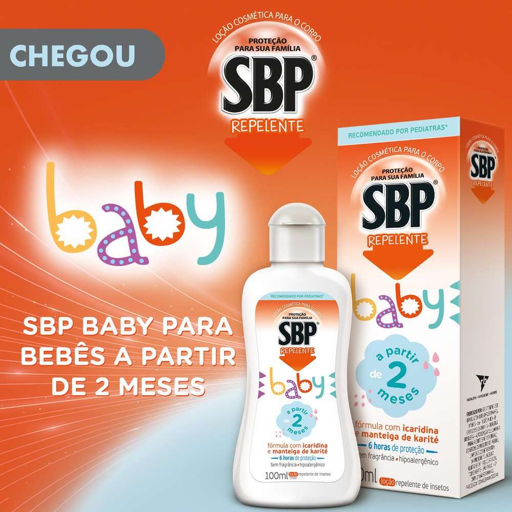 Repelente Corporal Infantil SBP Baby Spray - Zona Sul