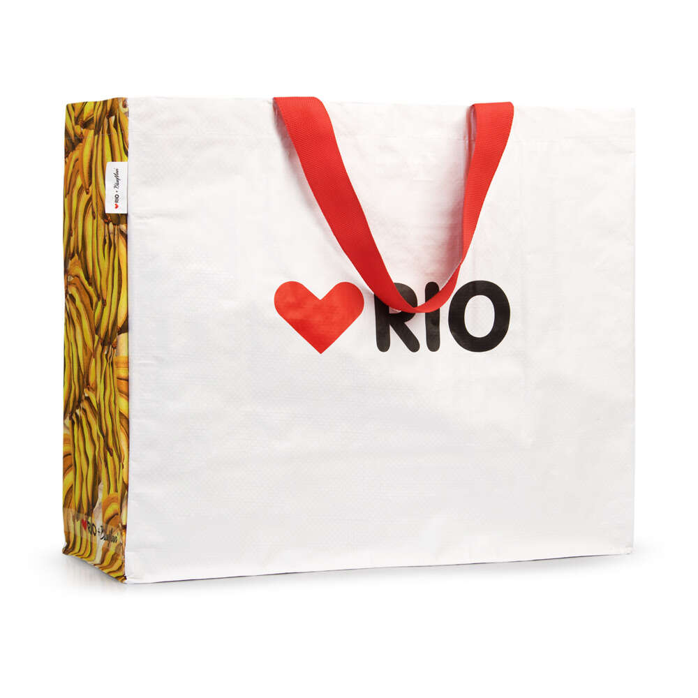 Sacola Ecobag Amo Rio + BlueMan Banana Lateral G - Zona Sul