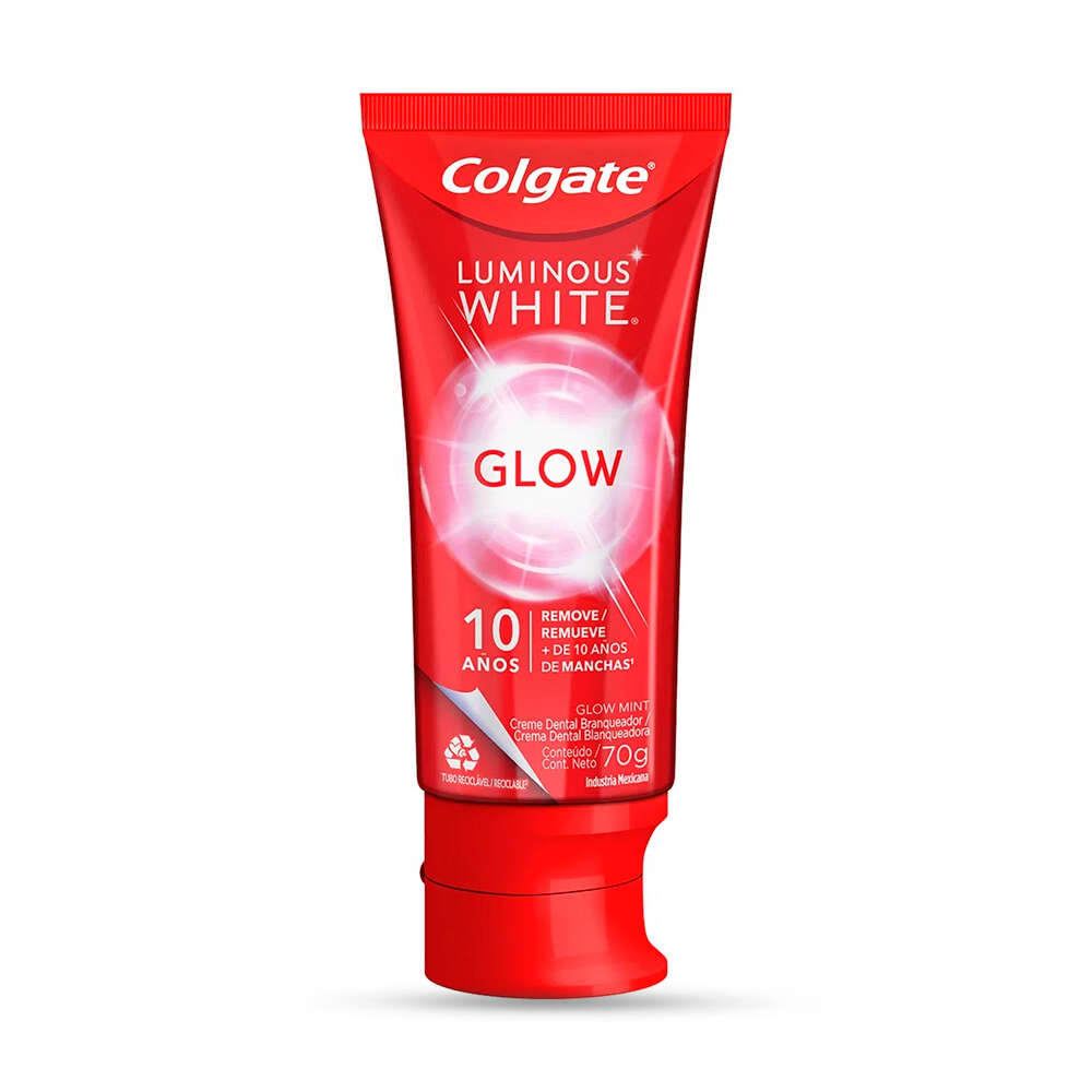 Creme Dental Colgate Glow Mint Luminous 70g - Zona Sul