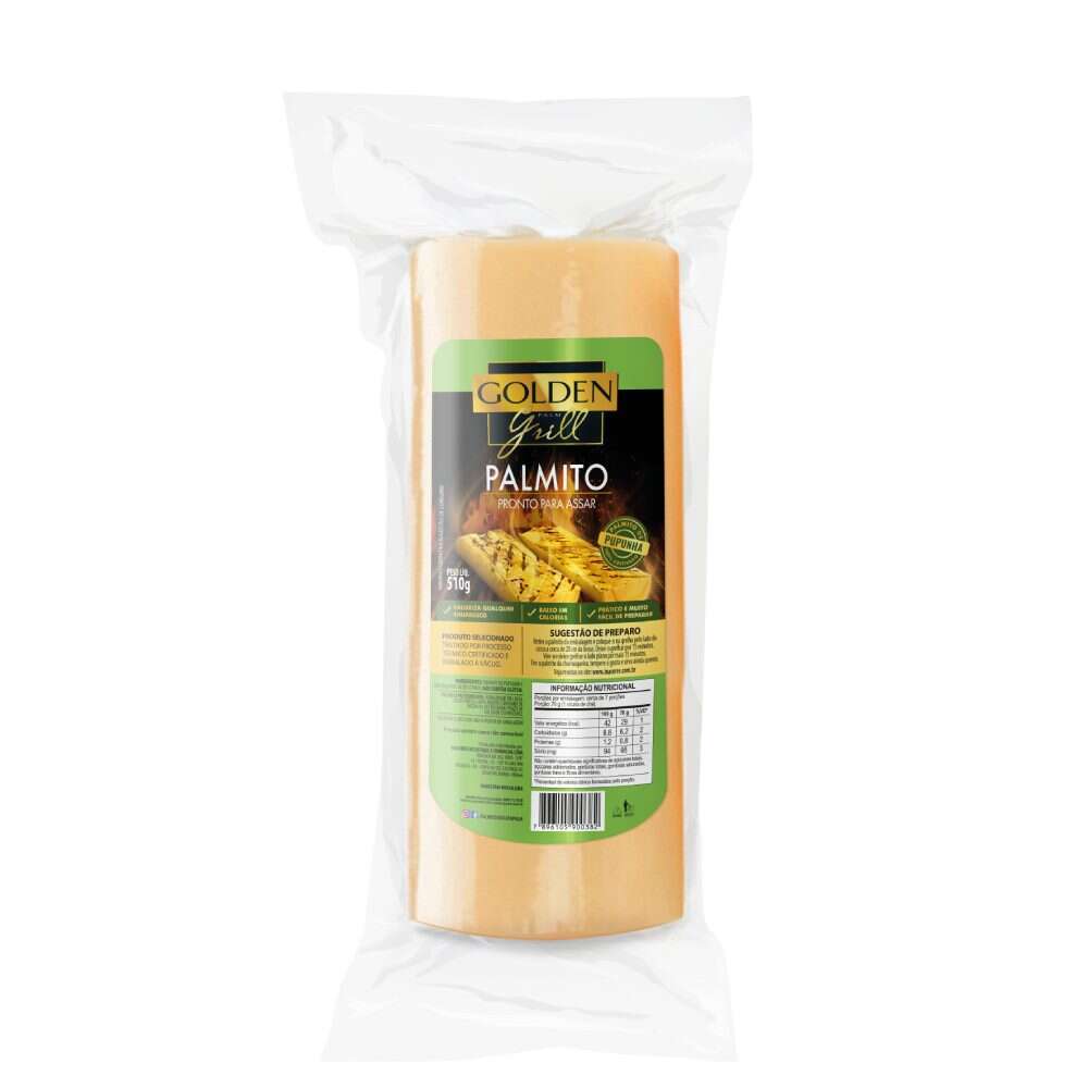 Palmito Pupunha Golden Palm Grill 510g - Zona Sul