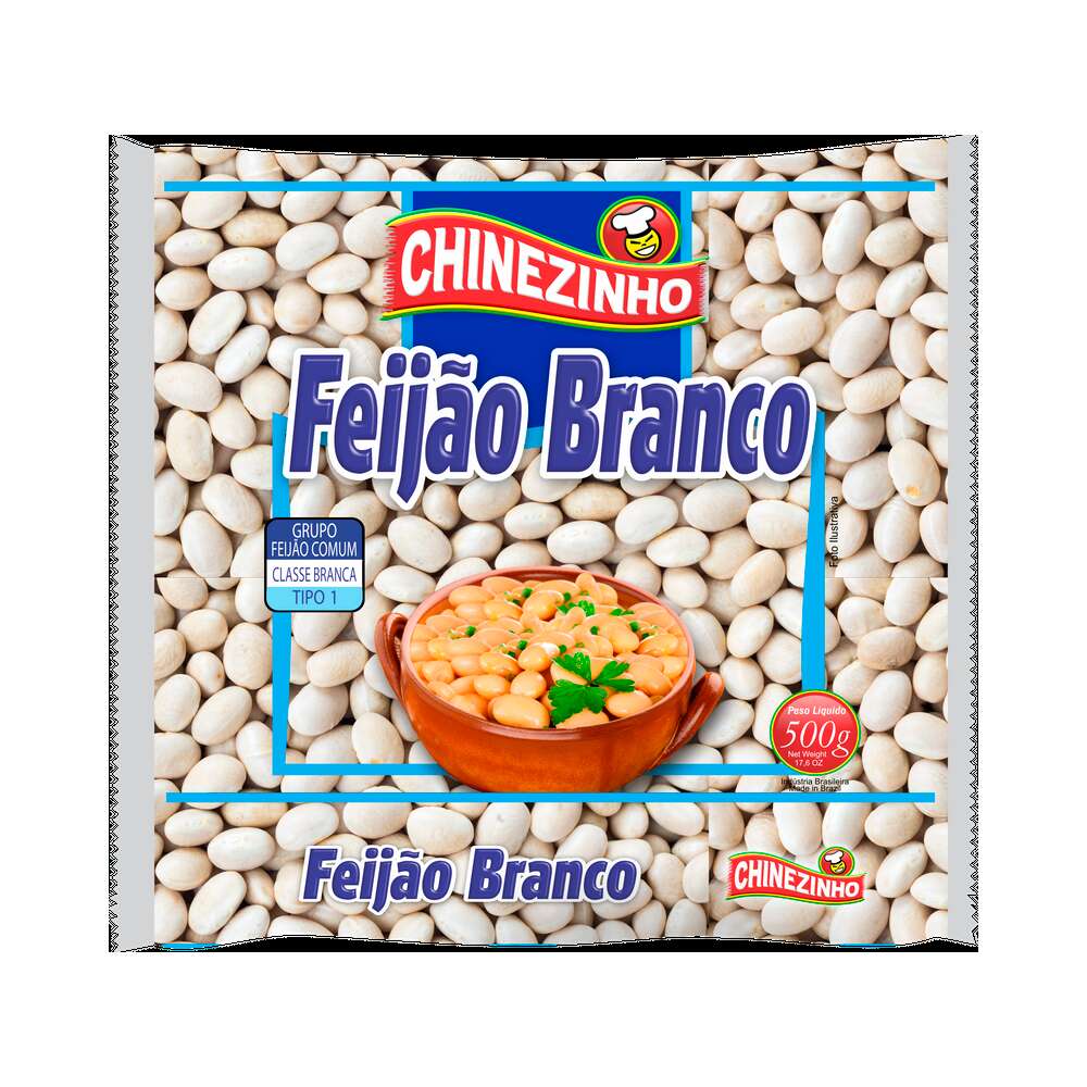 Feijão Branco Chinezinho 500g - Zona Sul