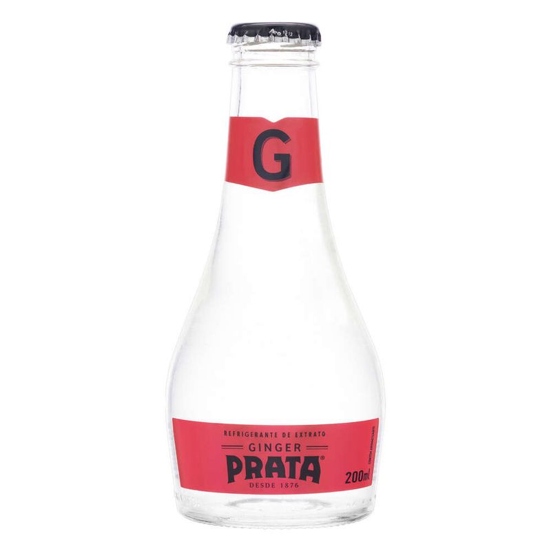 Refrigerante Ginger Prata Garrafa 200ml - Zona Sul