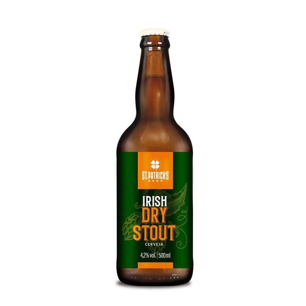 Cerveja Brasileira St.Patrick'S Beer Dry Stout 600ml - Zona Sul