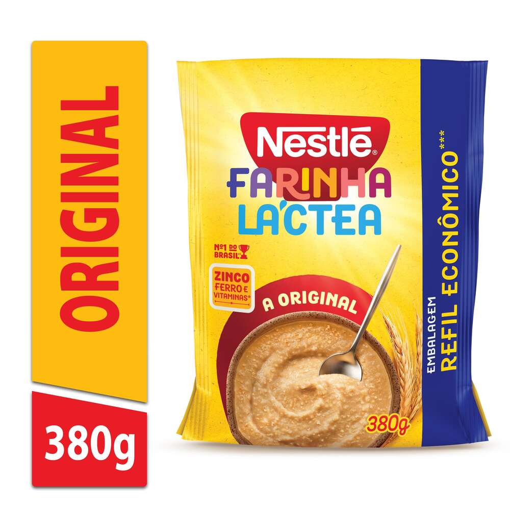 Farinha Láctea Nestlé Tradicional 380g - Zona Sul