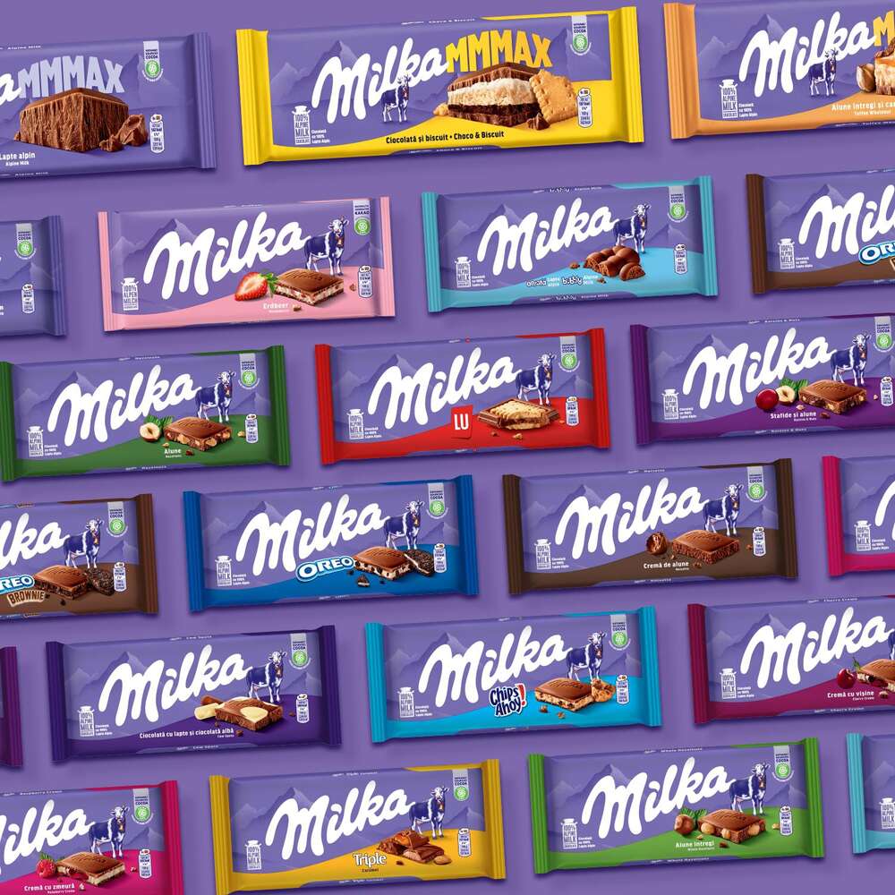 Chocolate Milka Lila Sticks 112g - Zona Sul