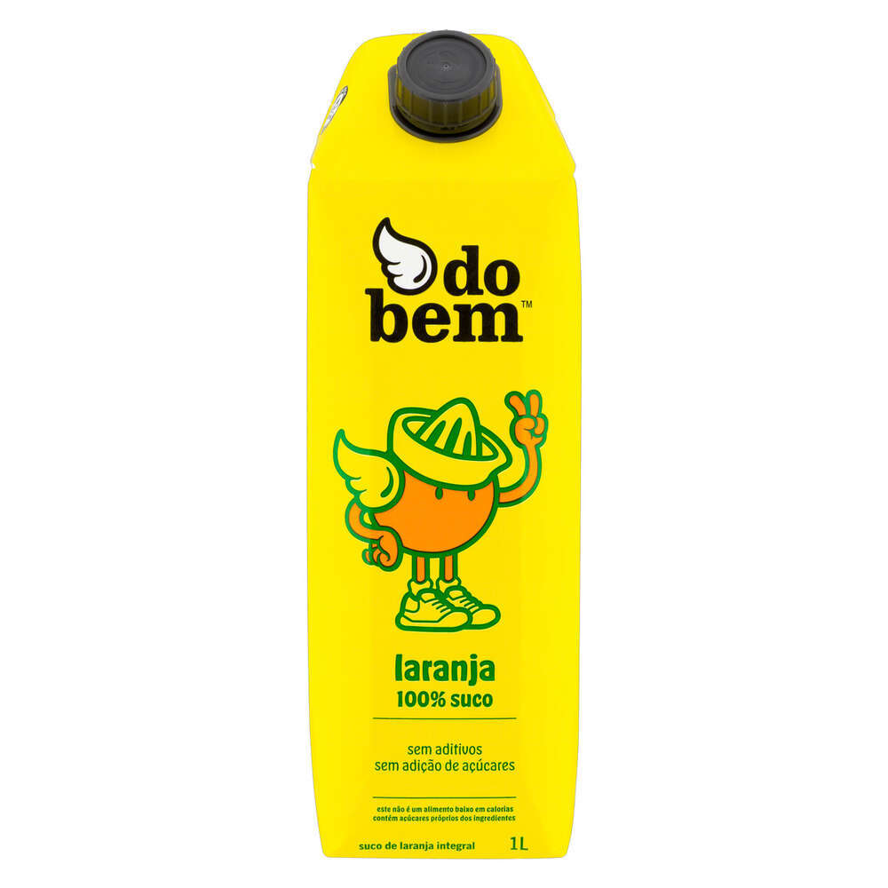 Suco Do Bem Laranja Caixa 1L - Zona Sul