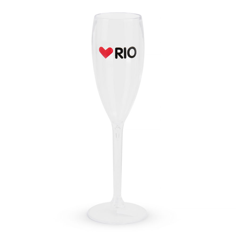 Taça Champagne Amo Rio 160ml - Zona Sul