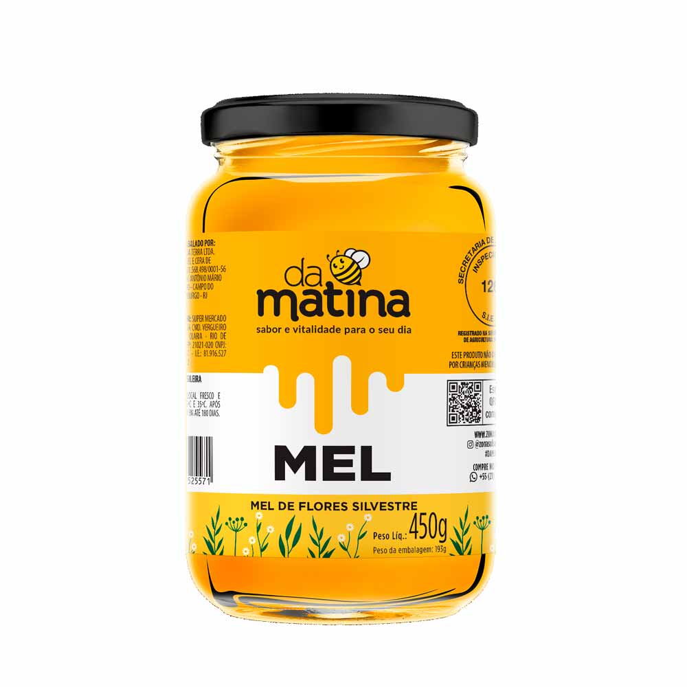 Mel Silvestre Da Matina 450g - Zona Sul